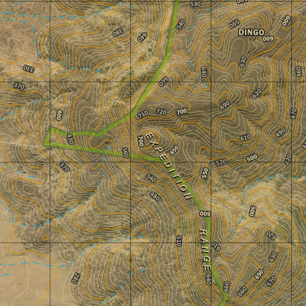 Blackwater (8650-1i) Map by Department of Resources | Avenza Maps