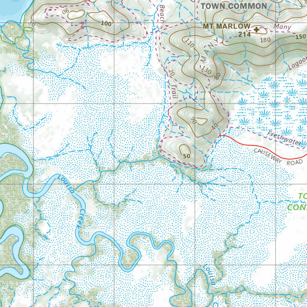 Bluewater (8259-4) Map by Department of Resources | Avenza Maps