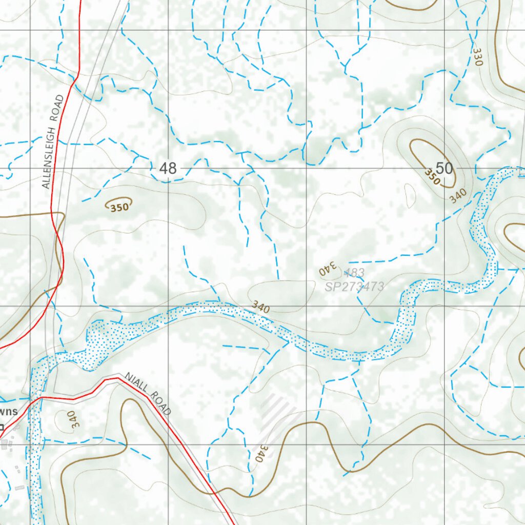 Bluff Downs (8058-4) Map by Department of Resources | Avenza Maps