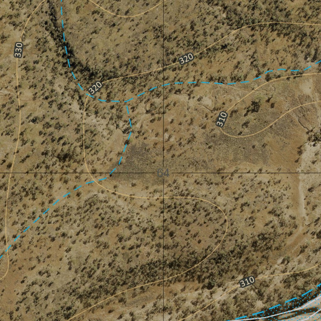 Bluff Downs (8058-421i) Map by Department of Resources | Avenza Maps