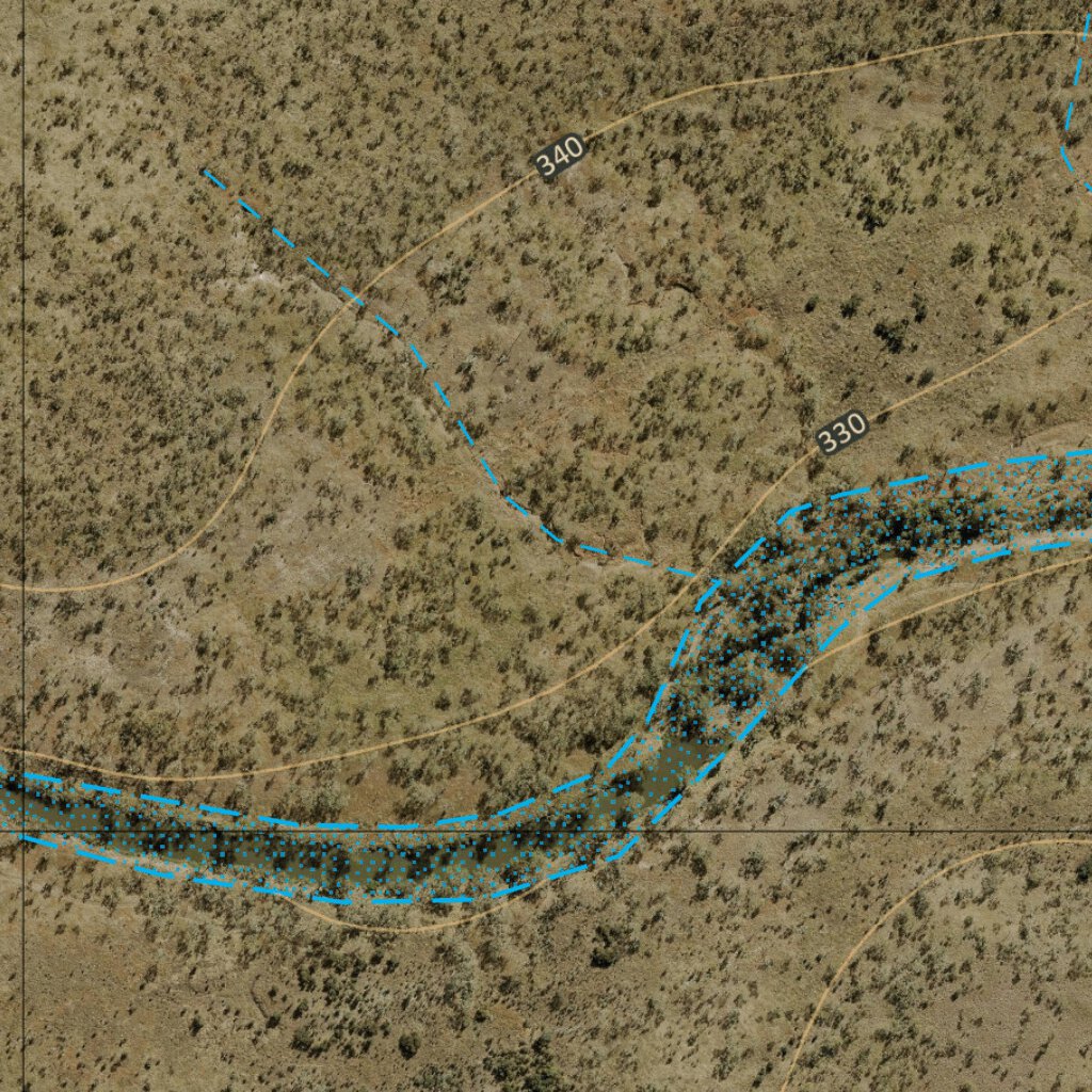 Bluff Downs (8058-432i) Map by Department of Resources | Avenza Maps