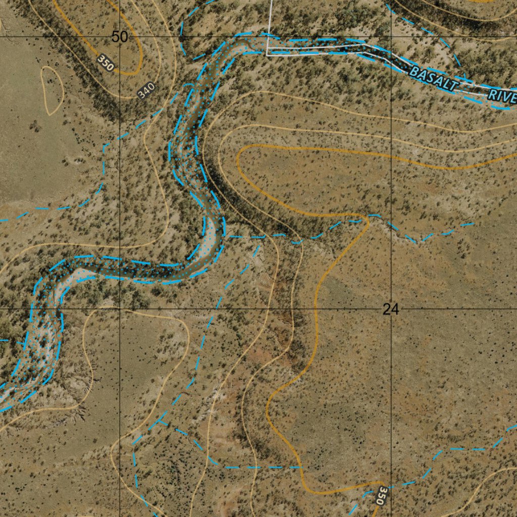 Bluff Downs (8058-43i) Map by Department of Resources | Avenza Maps