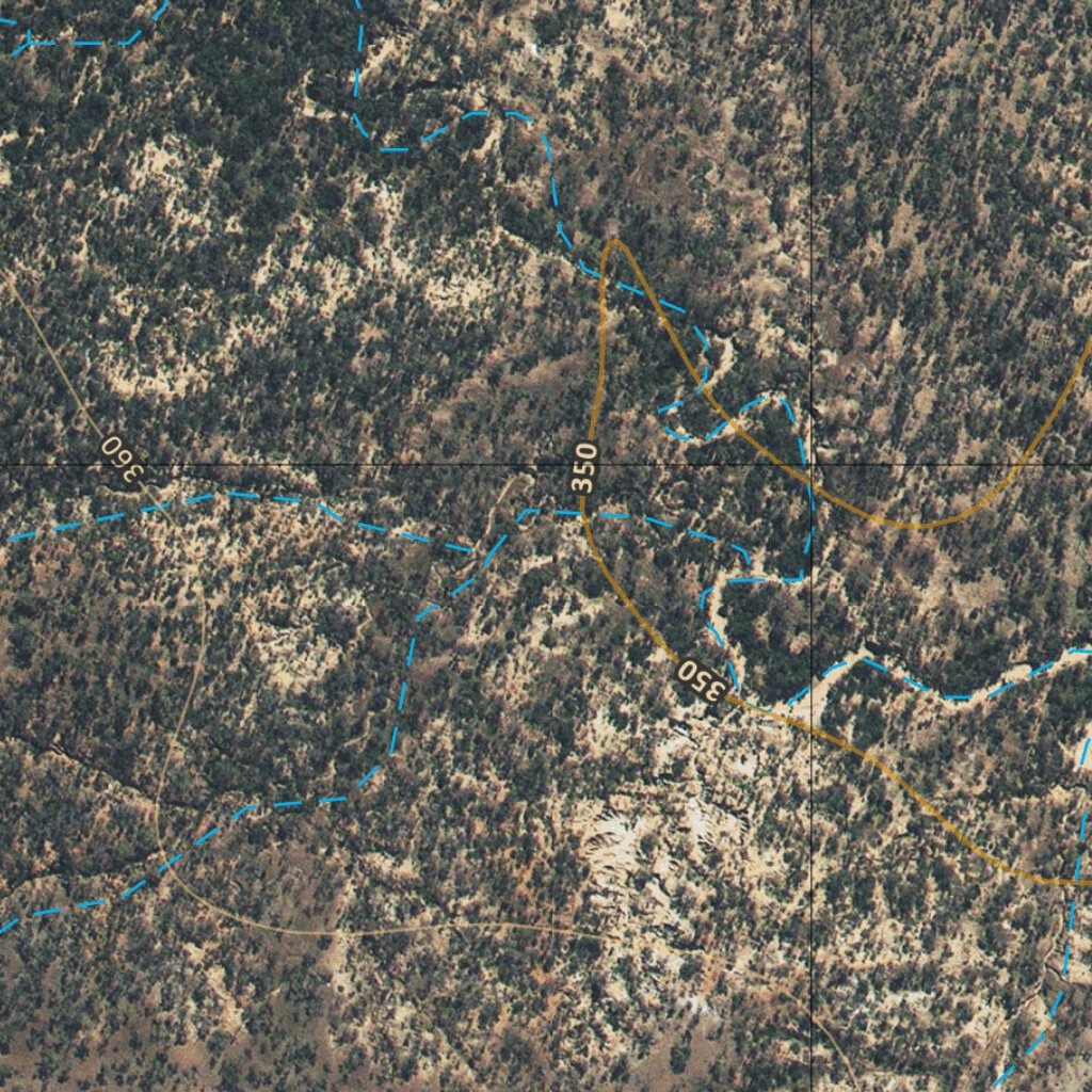 Bluff Downs (8058-443i) Map by Department of Resources | Avenza Maps