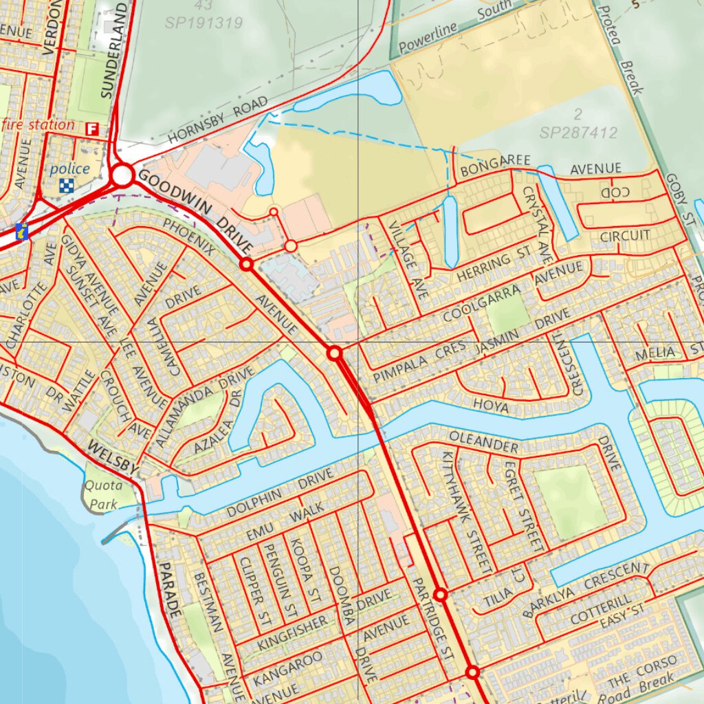 Bongaree (9543-41) Map by Department of Resources | Avenza Maps