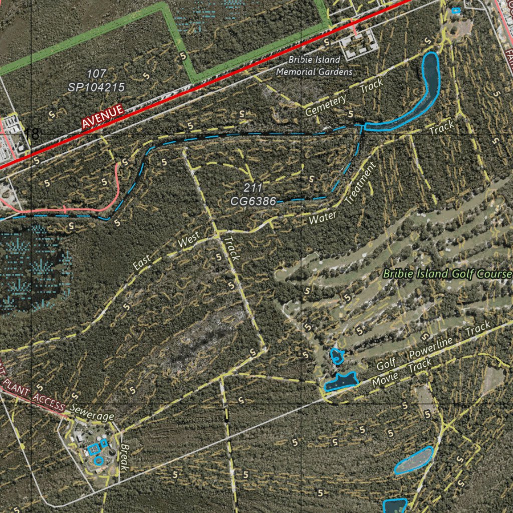 Bongaree (9543-41i) Map by Department of Resources | Avenza Maps