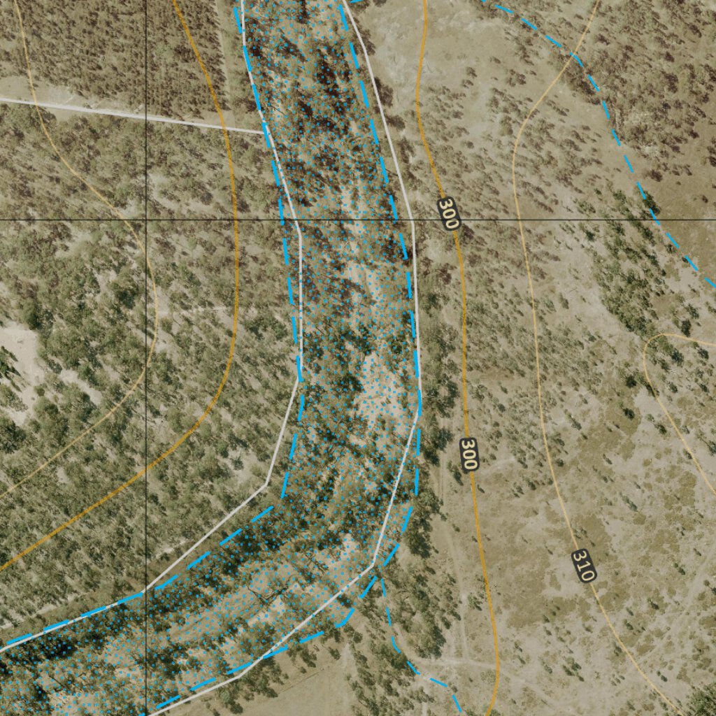 Boondooma (9145-133i) Map by Department of Resources | Avenza Maps