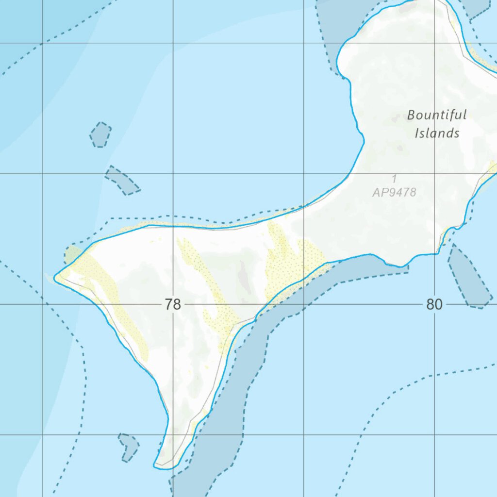 Bountiful Islands (6864-1) Map by Department of Resources | Avenza Maps