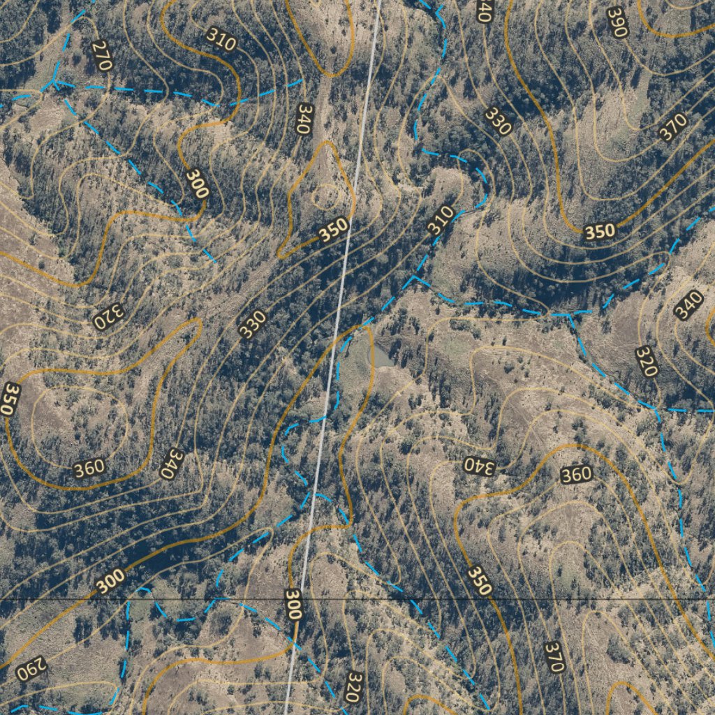 Bray Creek (9344-421i) Map by Department of Resources | Avenza Maps