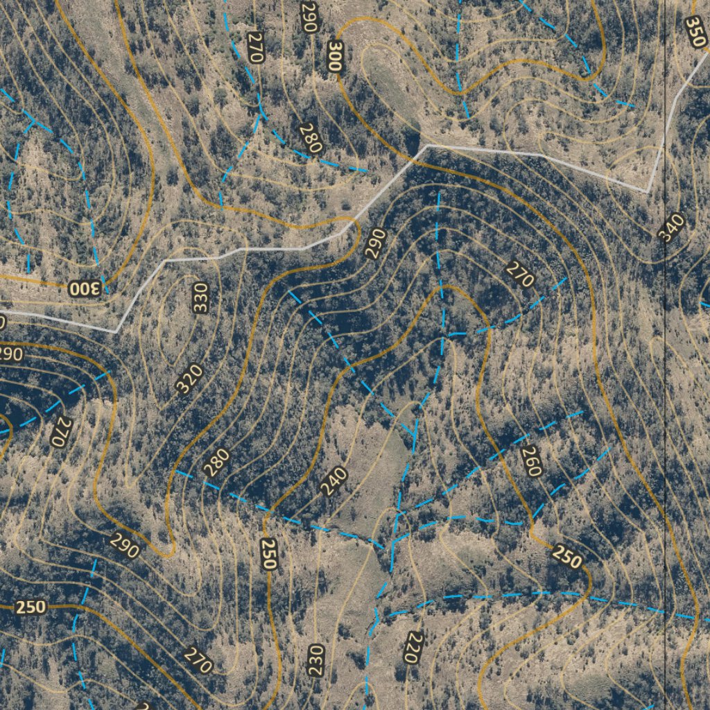 Bray Creek (9344-423i) Map by Department of Resources | Avenza Maps