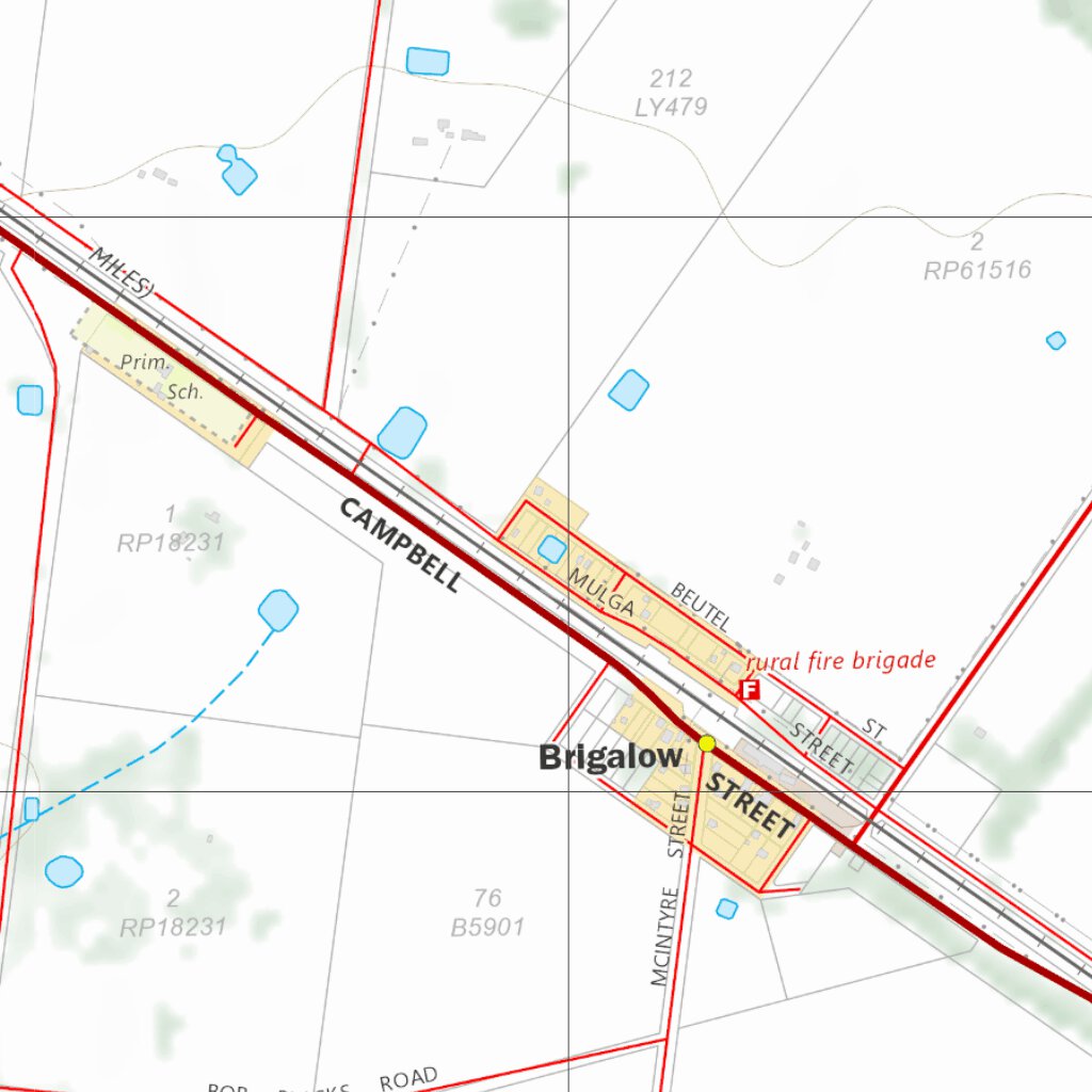 Brigalow (9044-24) Map by Department of Resources | Avenza Maps