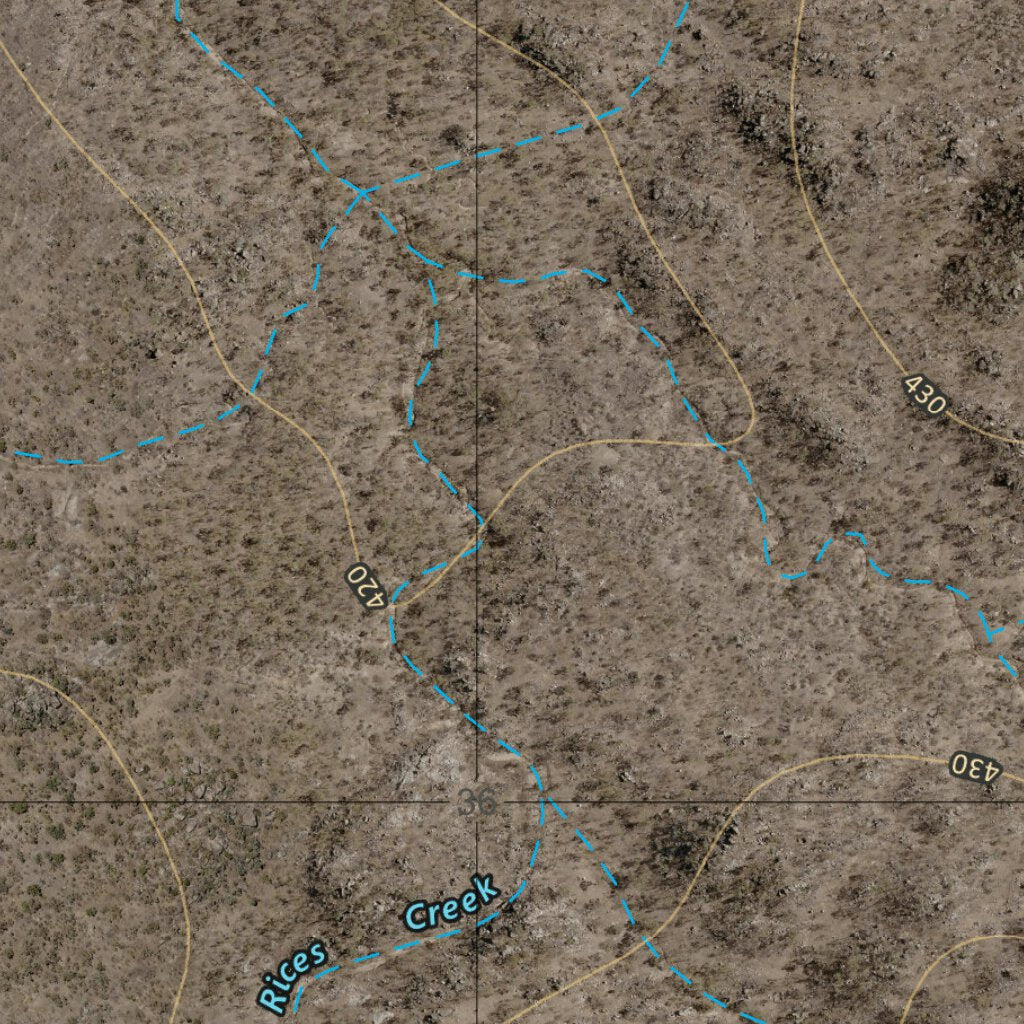 Bullock Creek (7862-444i) Map by Department of Resources | Avenza Maps