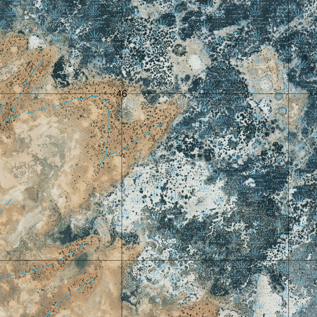Bulloo Lake (7340-21i) Map by Department of Resources | Avenza Maps