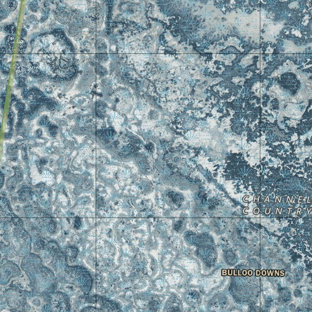 Bulloo Lake (7340-24i) Map by Department of Resources | Avenza Maps