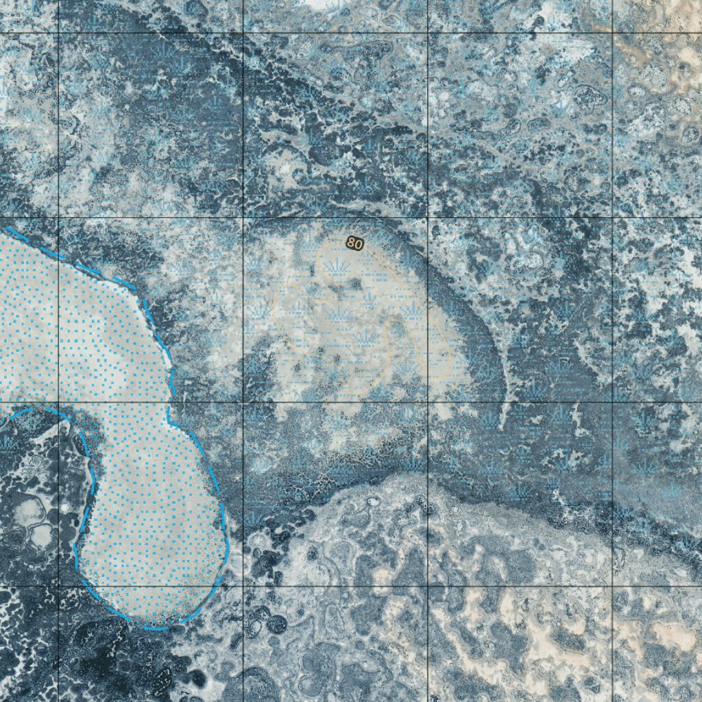 Bulloo Lake (7340-2i) Map by Department of Resources | Avenza Maps