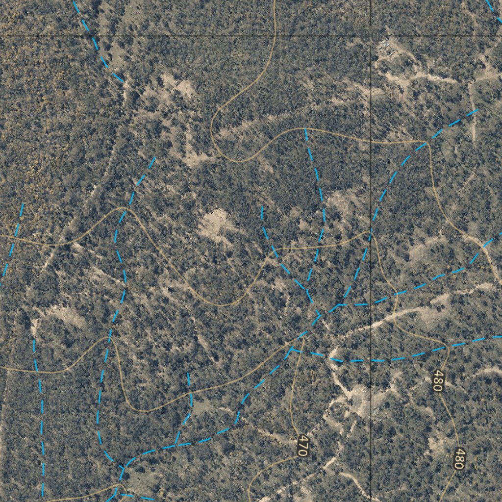 Burns Gully (9141-113i) Map by Department of Resources | Avenza Maps