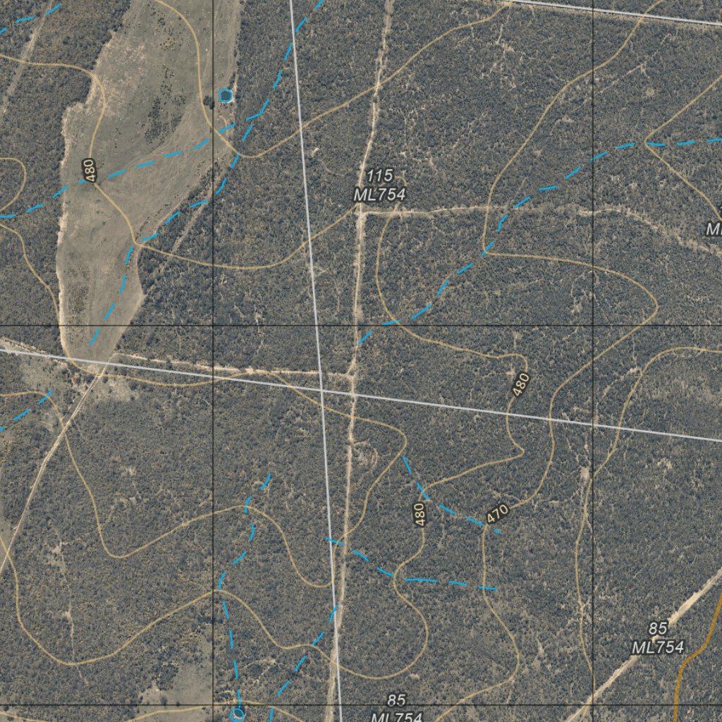 Burns Gully (9141-11i) Map by Department of Resources | Avenza Maps