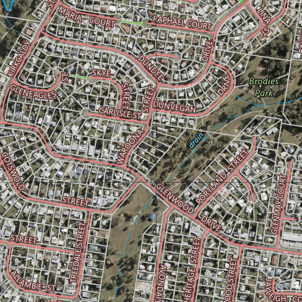 CABOOLTURE (9443-112i) Map by Department of Resources | Avenza Maps