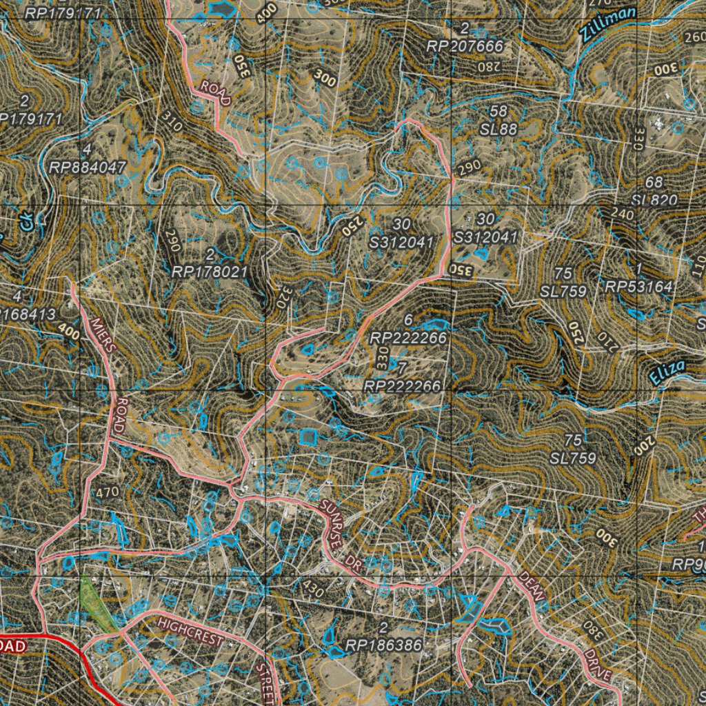 Caboolture (9443-1i) Map by Department of Resources | Avenza Maps