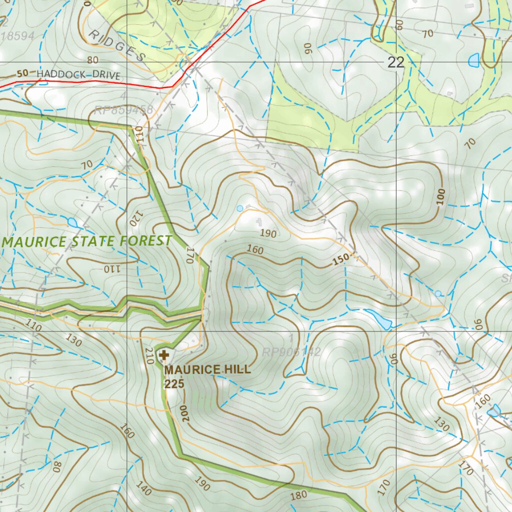 Calliope Crossing (9150-32) Map by Department of Resources | Avenza Maps