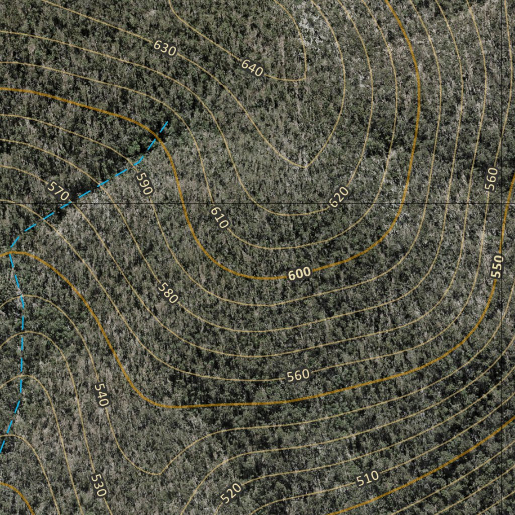 CALLIOPE RANGE (9050-323i) Map by Department of Resources | Avenza Maps