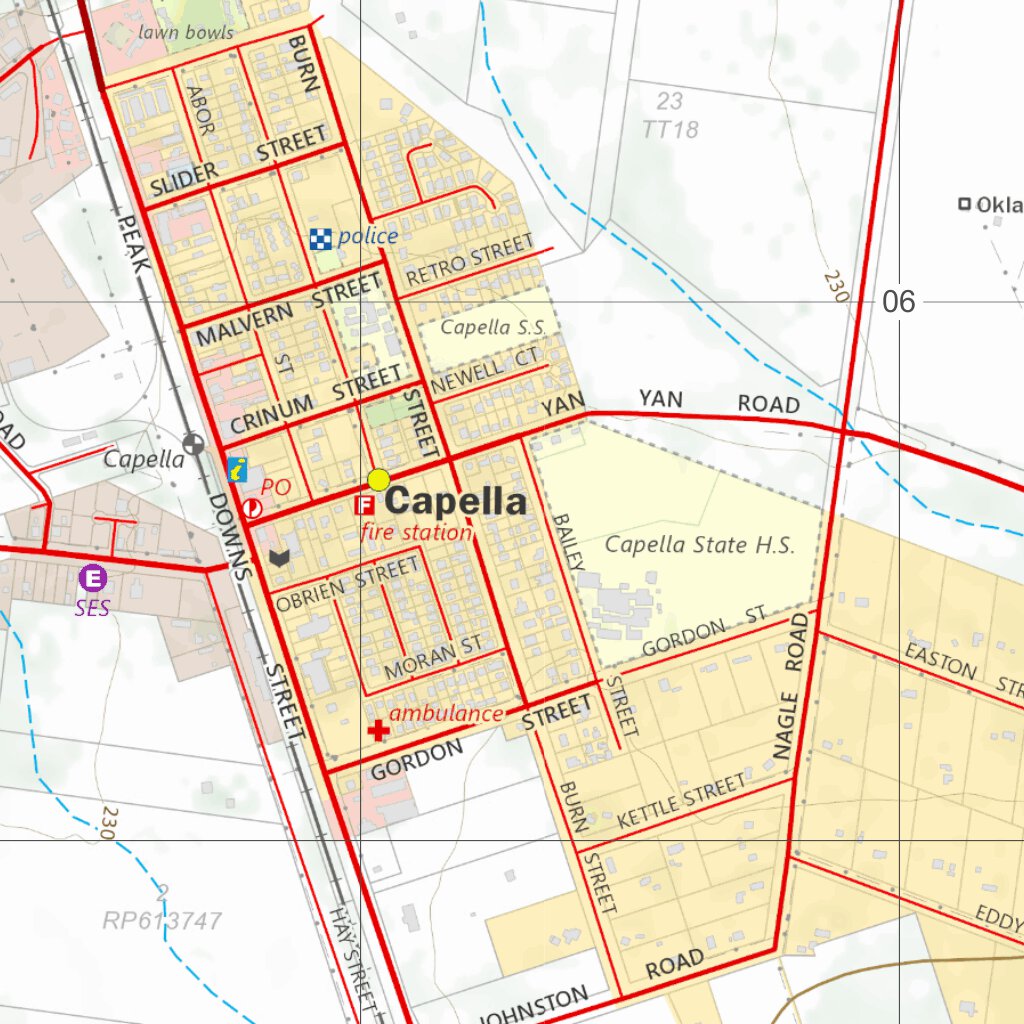 Capella (8551-44) Map by Department of Resources | Avenza Maps