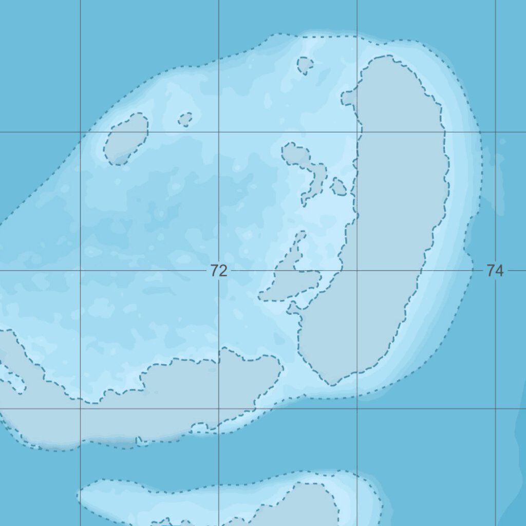 Capre Cay (9453-3) Map by Department of Resources | Avenza Maps