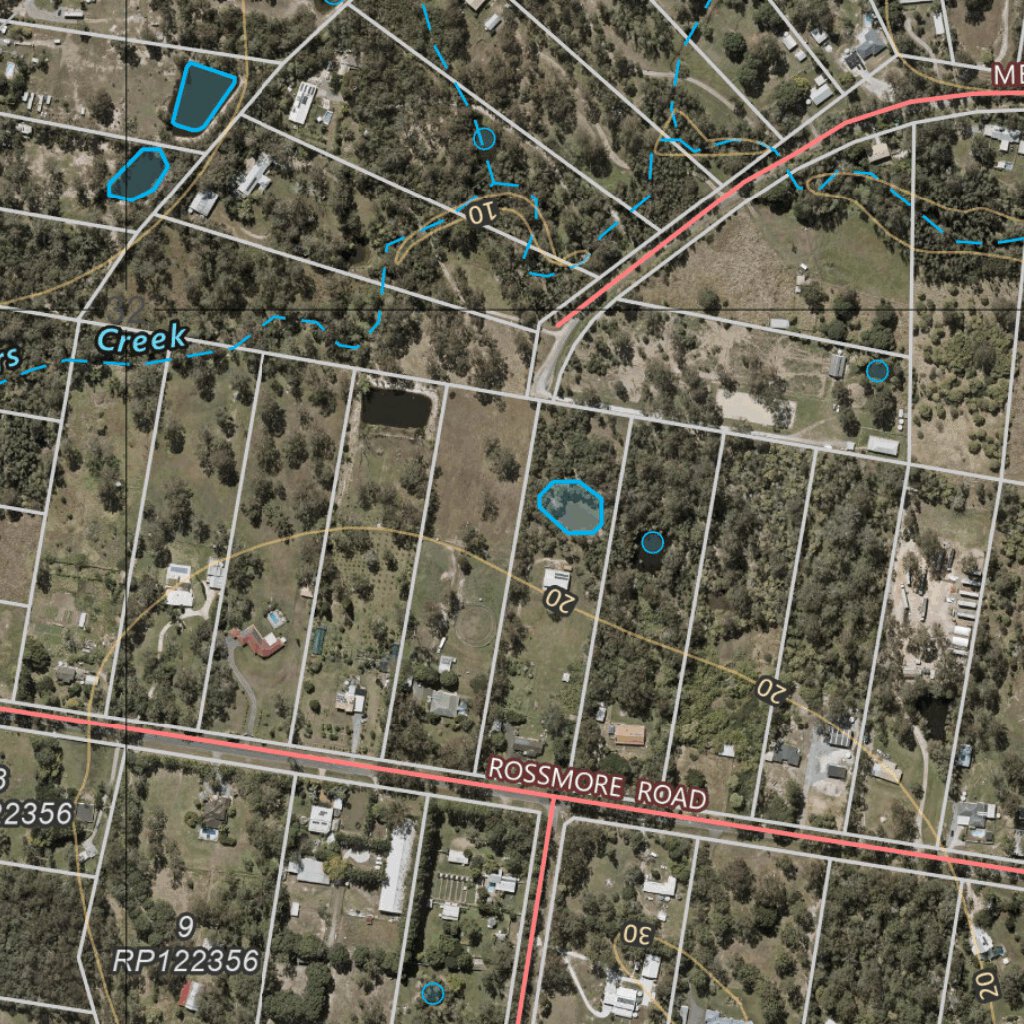 CHAMBERS FLAT (9542-432i) Map by Department of Resources | Avenza Maps