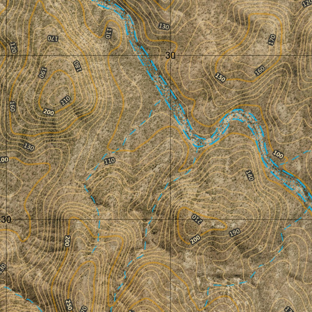 Charlie Creek (8356-14i) Map by Department of Resources | Avenza Maps