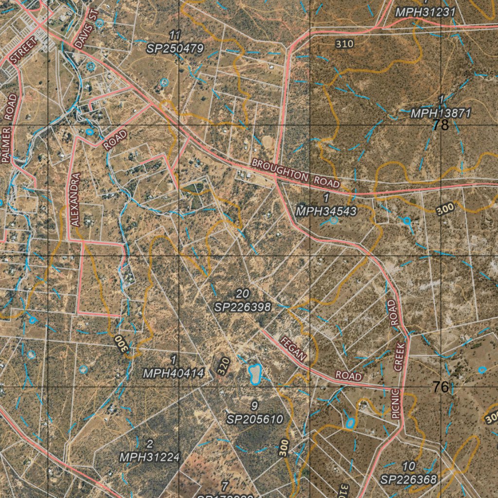 Charters Towers (8157-1i) Map by Department of Resources | Avenza Maps