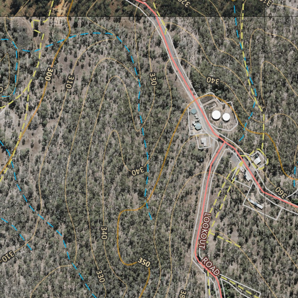 Cherbourg (9245-211i) Map by Department of Resources | Avenza Maps