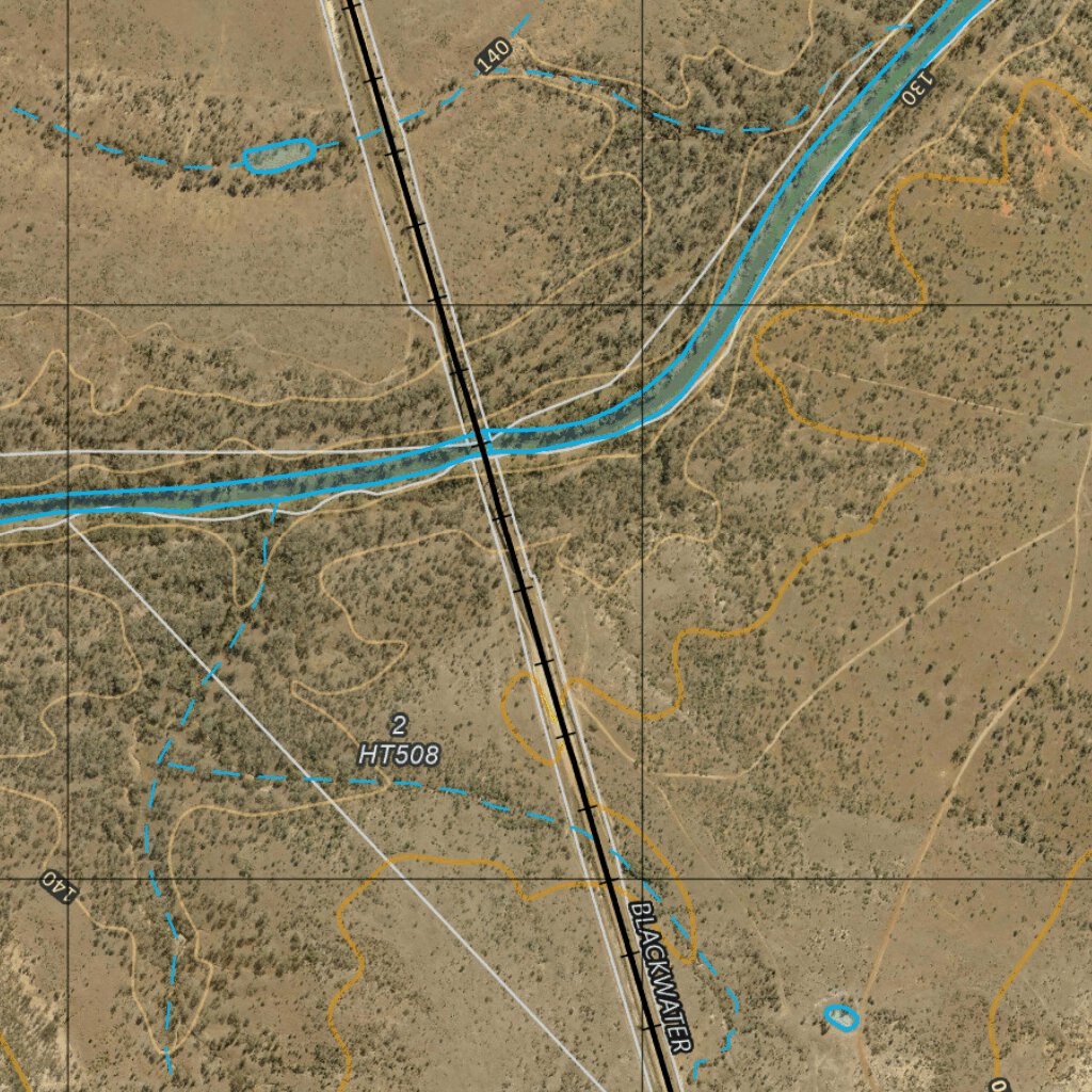 Clarks Waterhole (8651-32i) Map by Department of Resources | Avenza Maps