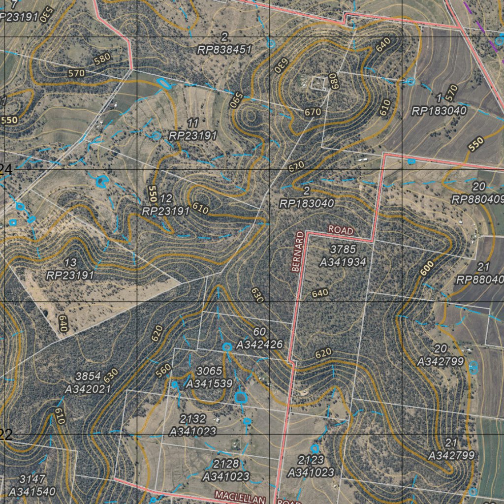 Clifton (9242-2i) Map by Department of Resources | Avenza Maps