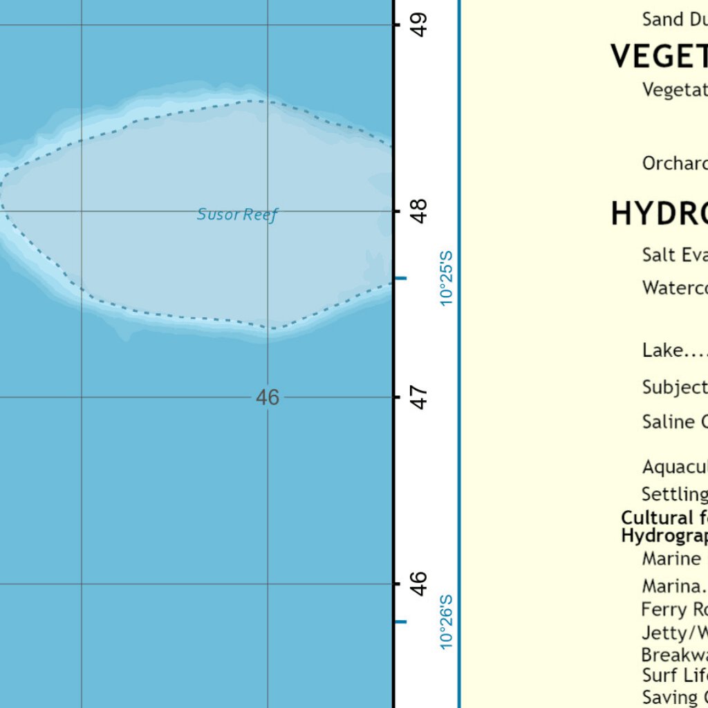 Coconut Island (7577-3) Map by Department of Resources | Avenza Maps
