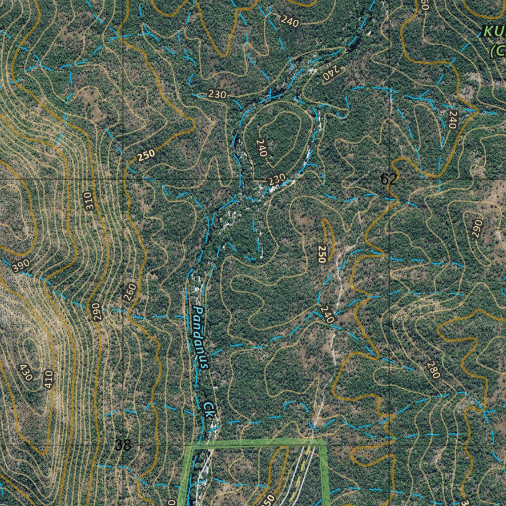 Coen (7570-32i) Map by Department of Resources | Avenza Maps