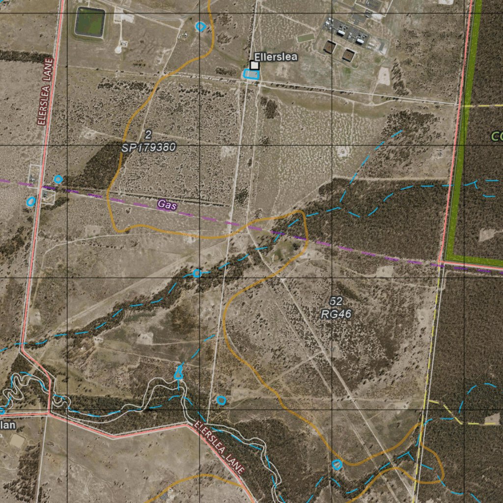 Condamine (8944-3i) Map by Department of Resources | Avenza Maps