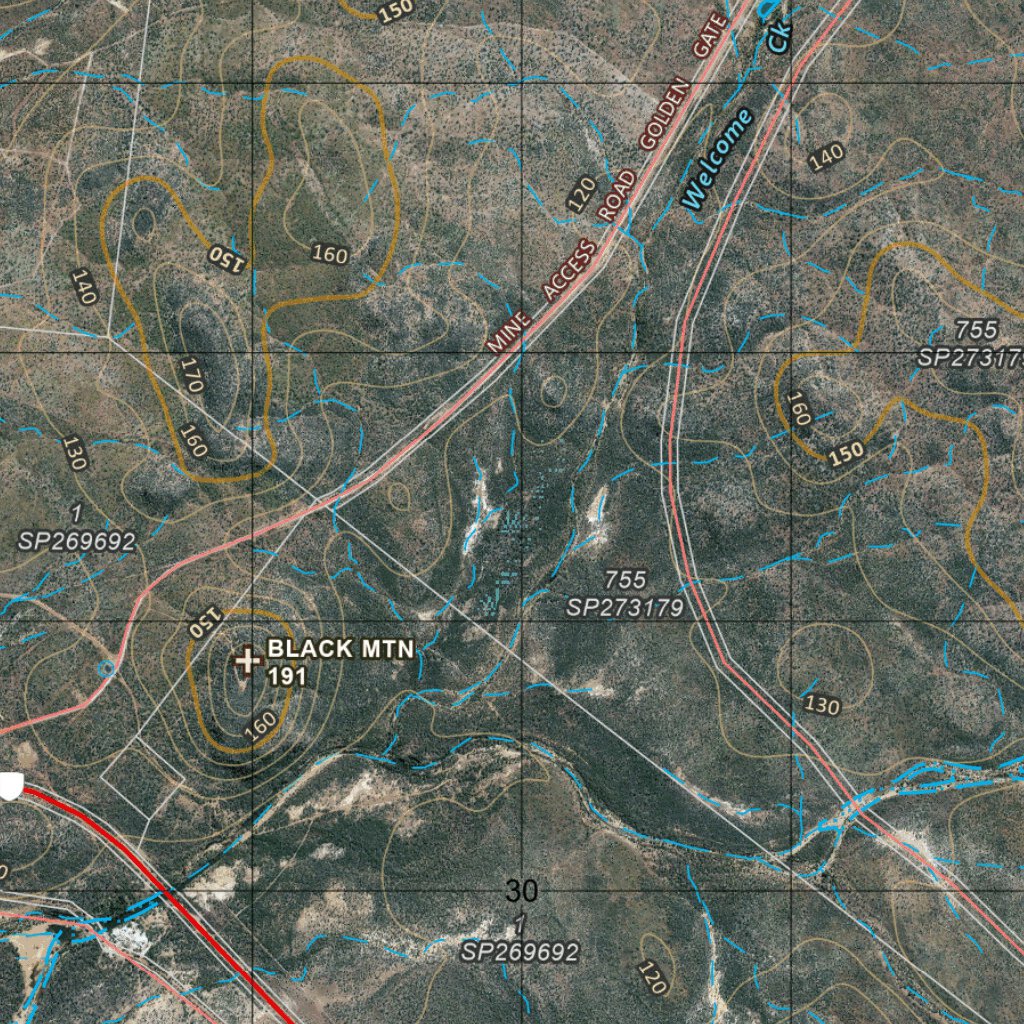 Croydon (7361-4i) Map by Department of Resources | Avenza Maps