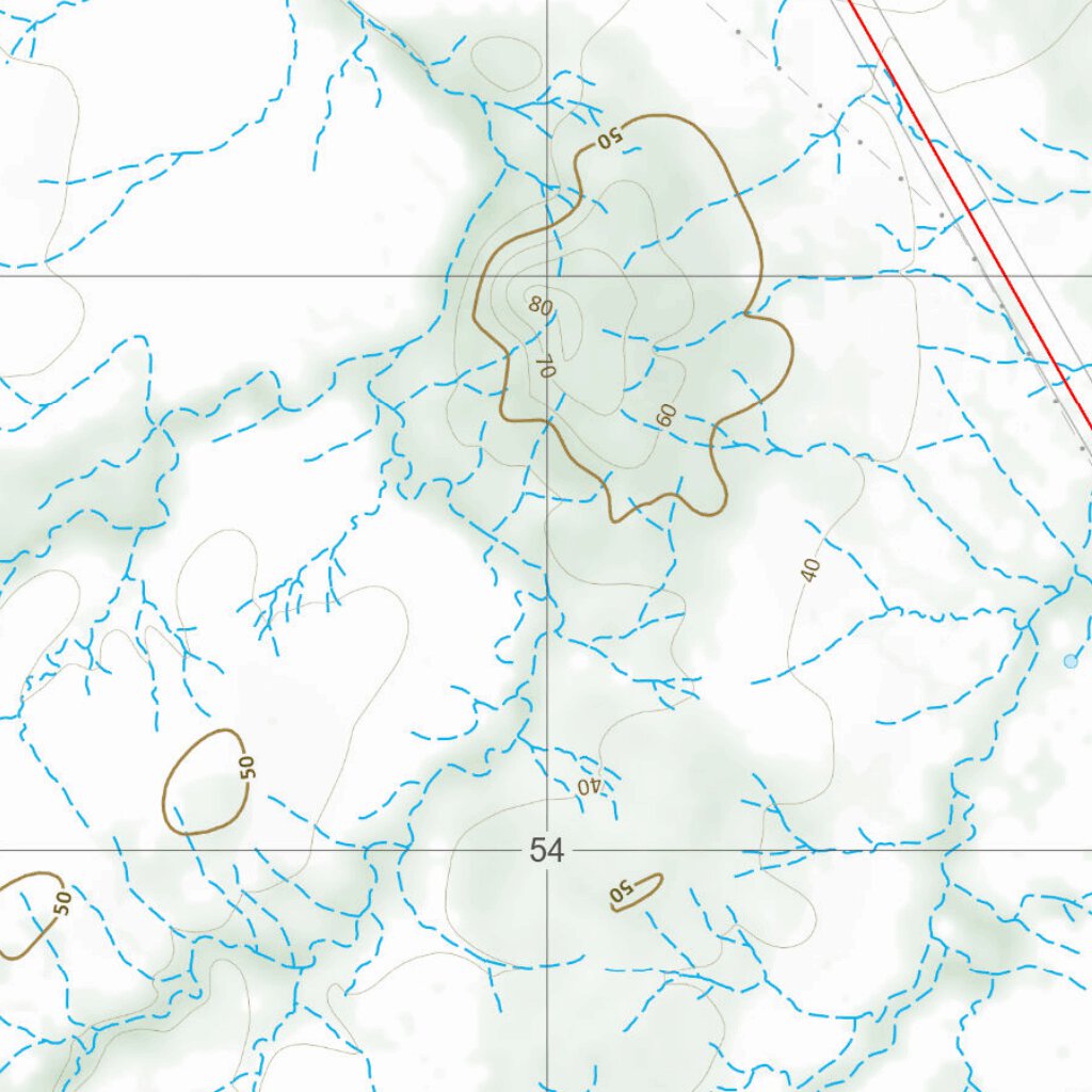 Crystal Brook (8557-21) Map by Department of Resources | Avenza Maps