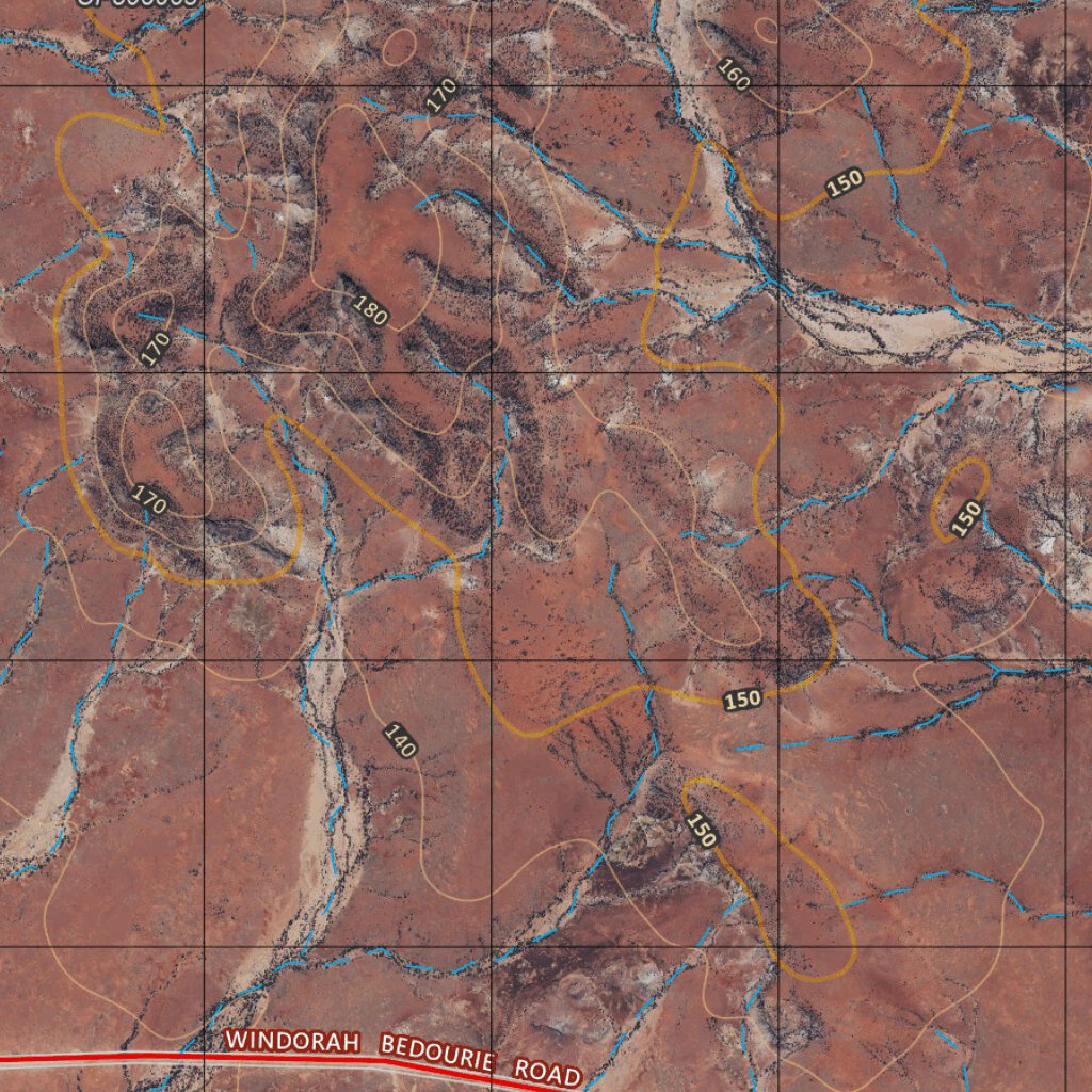 Currawilla (7147-4i) Map by Department of Resources | Avenza Maps