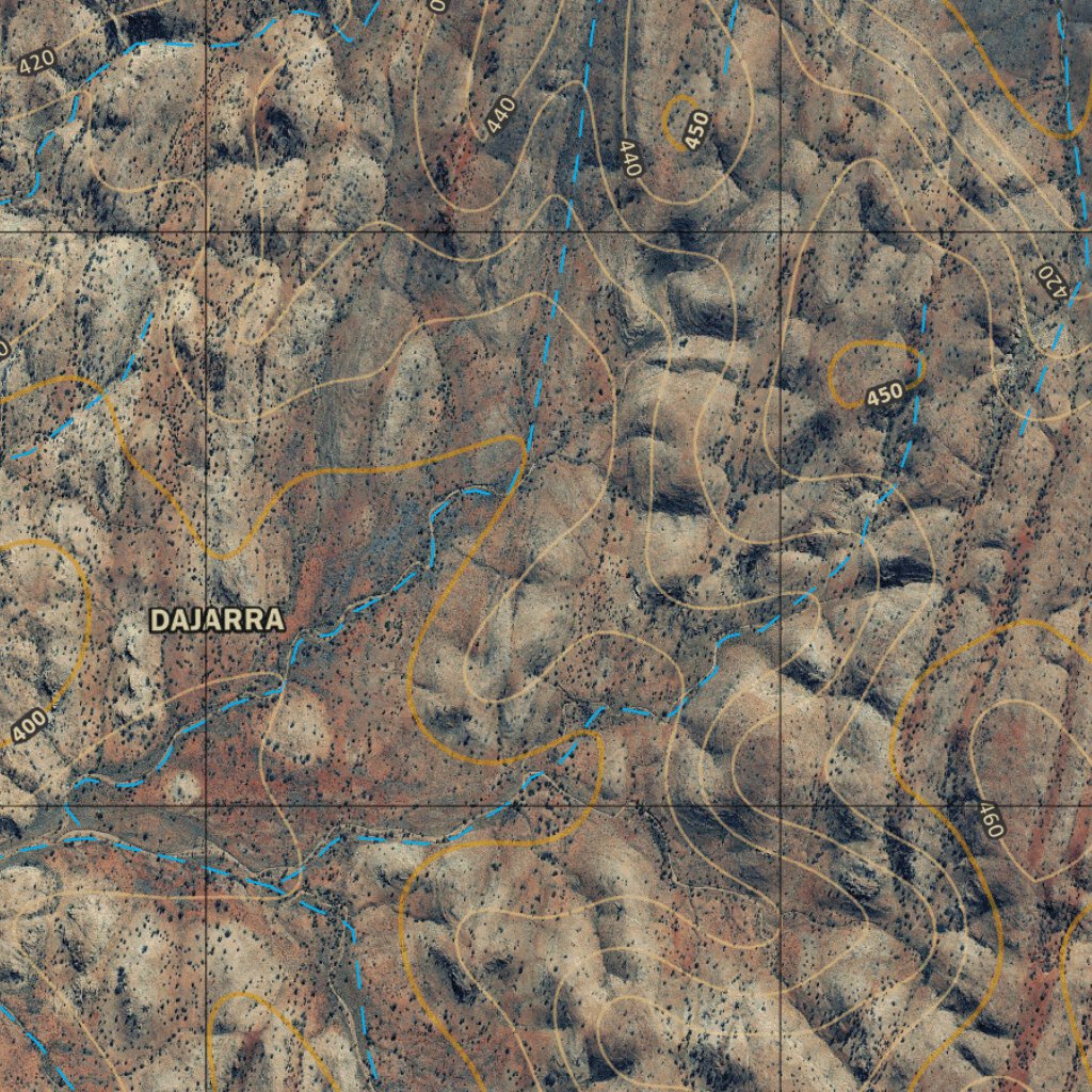 Dajarra (6854-44i) Map by Department of Resources | Avenza Maps