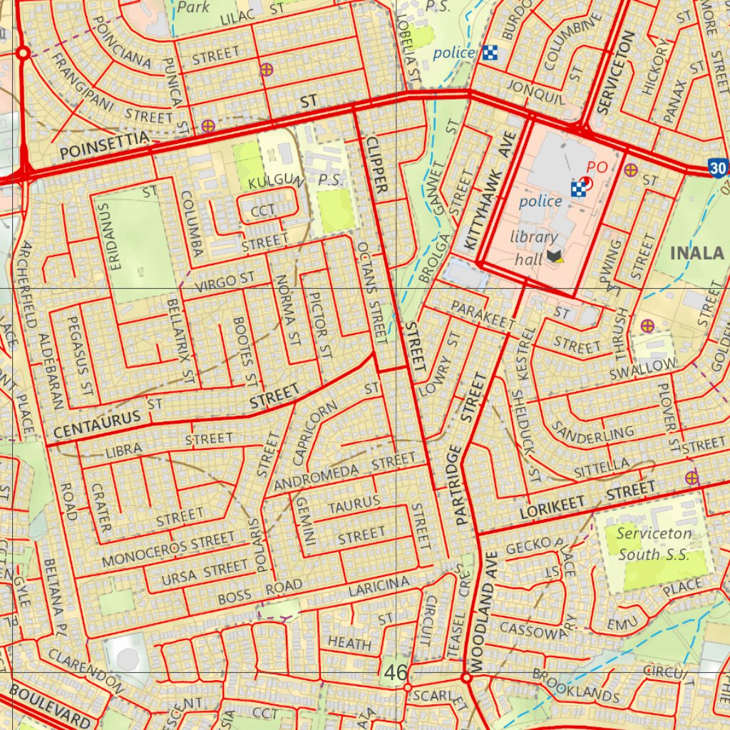 Darra (9442-11) Map by Department of Resources | Avenza Maps