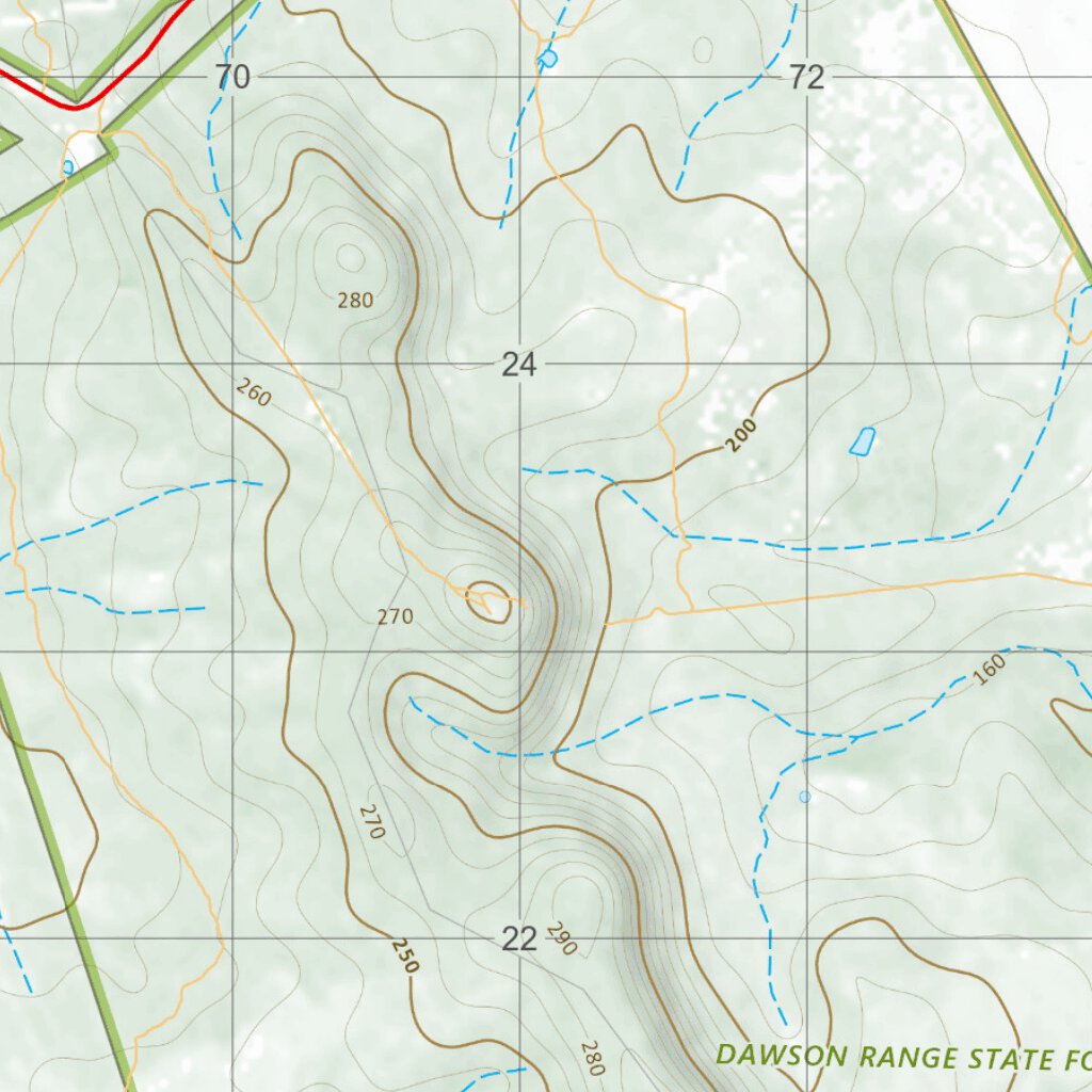 Dawson Range (8849-4) Map by Department of Resources | Avenza Maps
