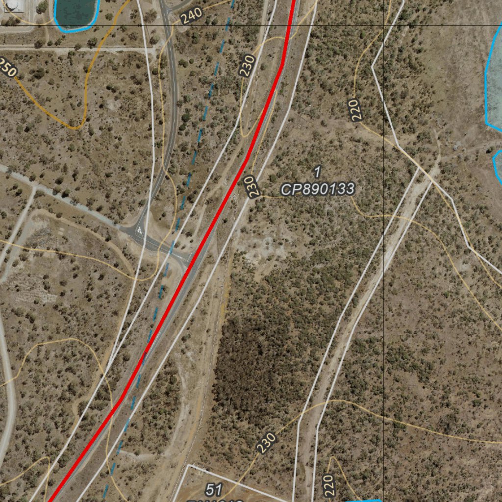 DEEP CREEK (9049-342i) Map by Department of Resources | Avenza Maps