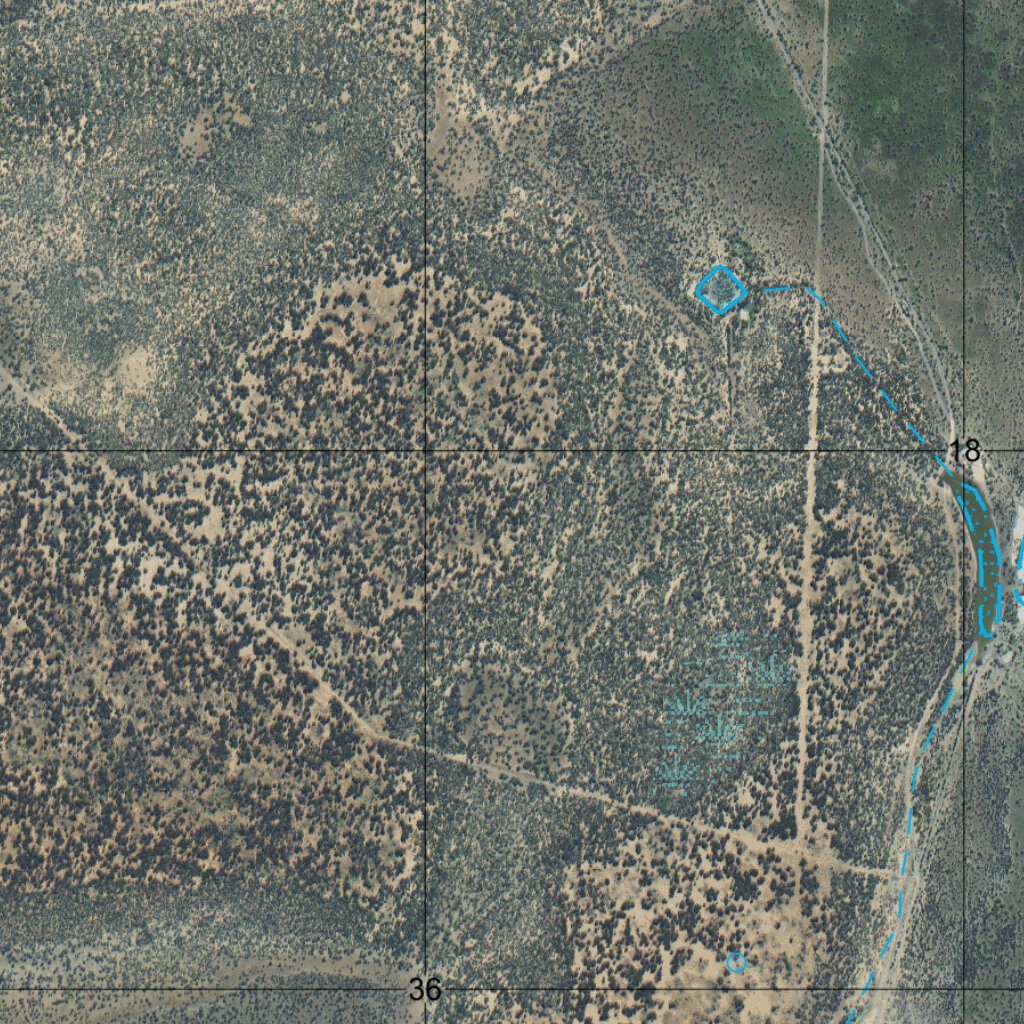 Dingo Tank (7160-42i) Map by Department of Resources | Avenza Maps