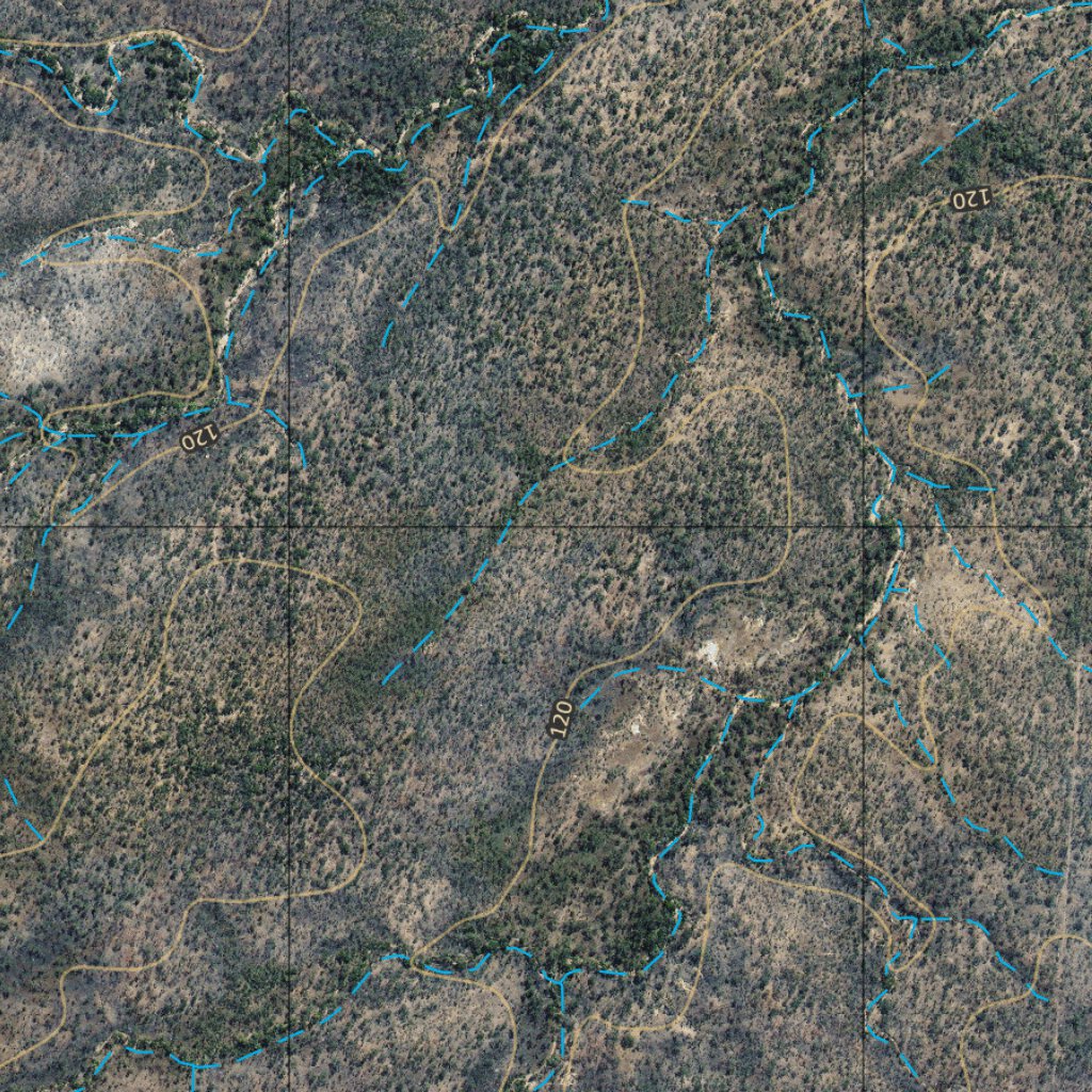 Dixie (7567-13i) Map by Department of Resources | Avenza Maps