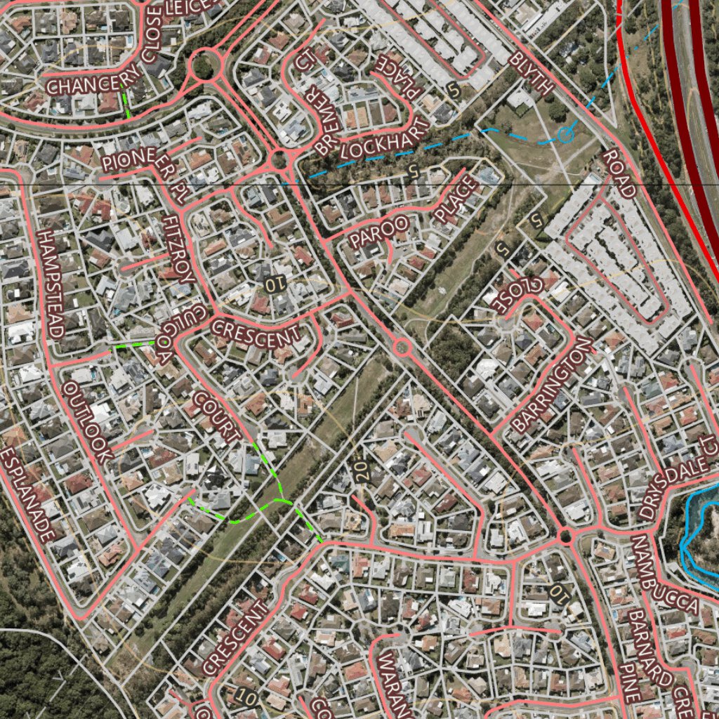 DOHLES ROCKS (9543-344i) Map by Department of Resources | Avenza Maps