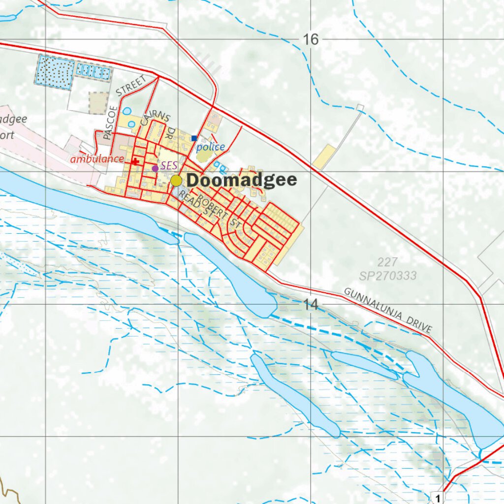 Doomadgee (6662-2) Map by Department of Resources | Avenza Maps