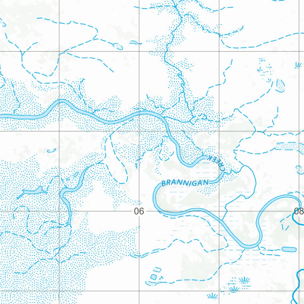 Double Lagoon (7163-3) Map by Department of Resources | Avenza Maps