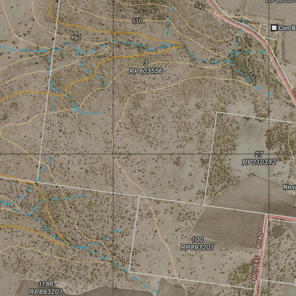 Downfall Creek (9144-24i) Map by Department of Resources | Avenza Maps