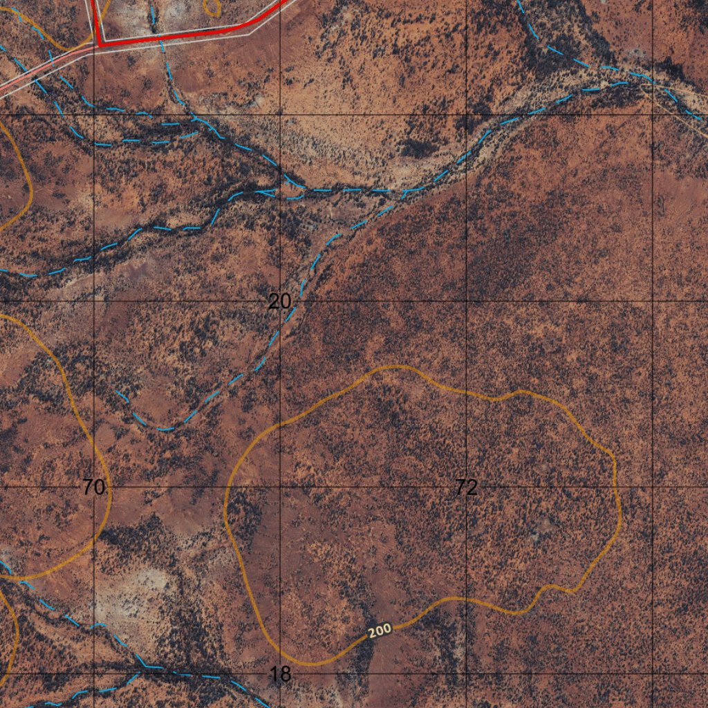 Dundoo (7842-3i) Map by Department of Resources | Avenza Maps