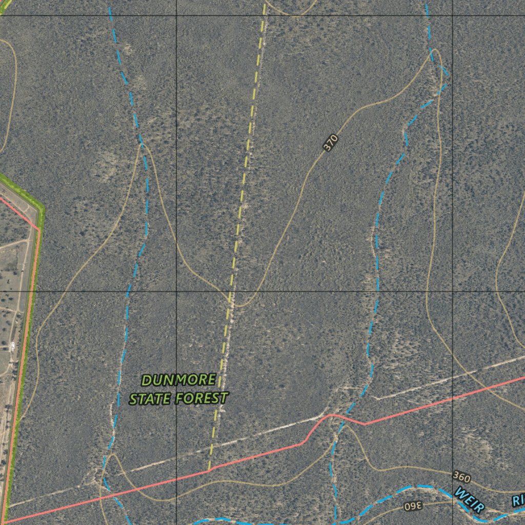 Dunmore (9042-11i) Map by Department of Resources | Avenza Maps